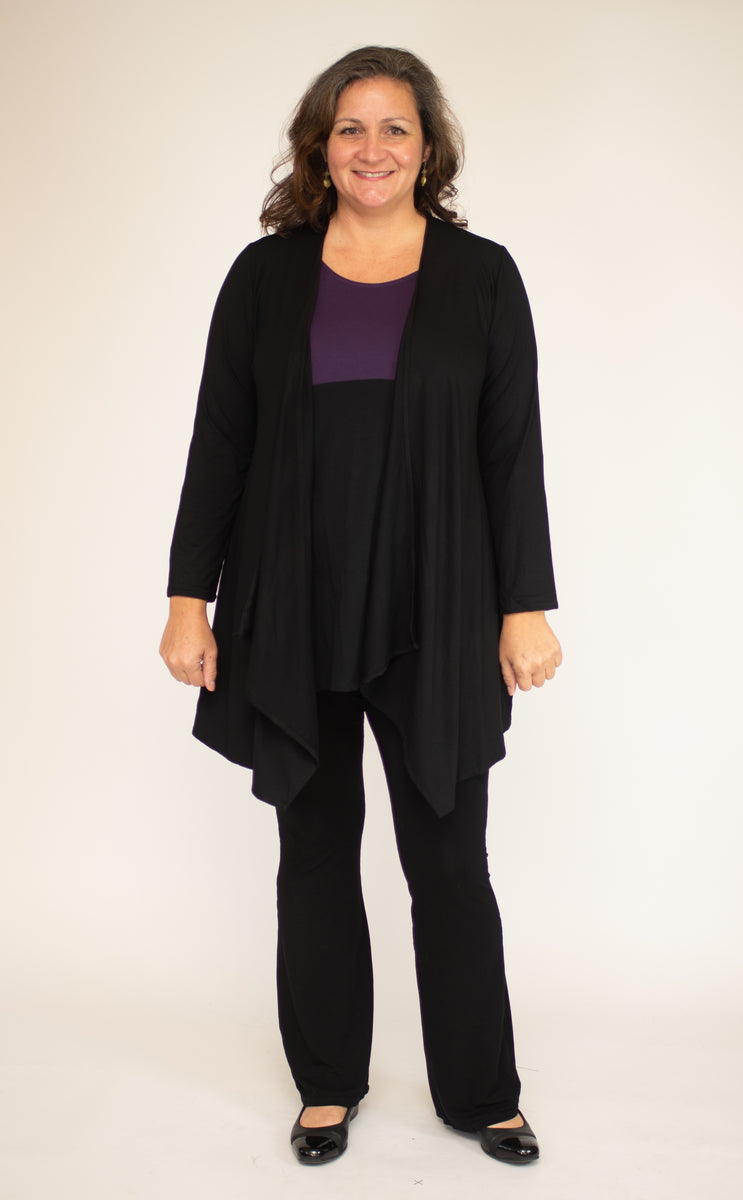 Marlena Top / Solid Plum – Laila Goddess